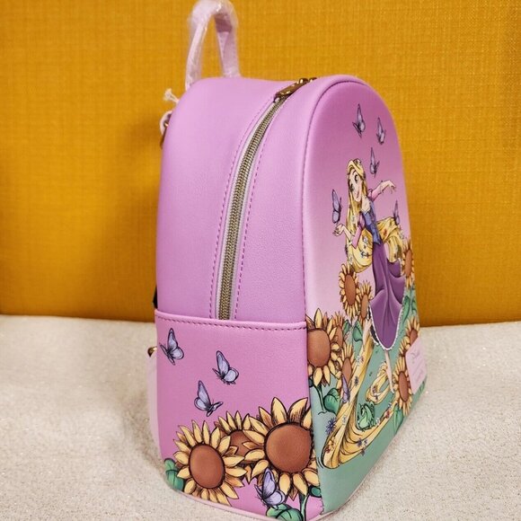 Loungefly | Bags | Loungefly Disney Tangled Sunflower Field Rapunzel ...